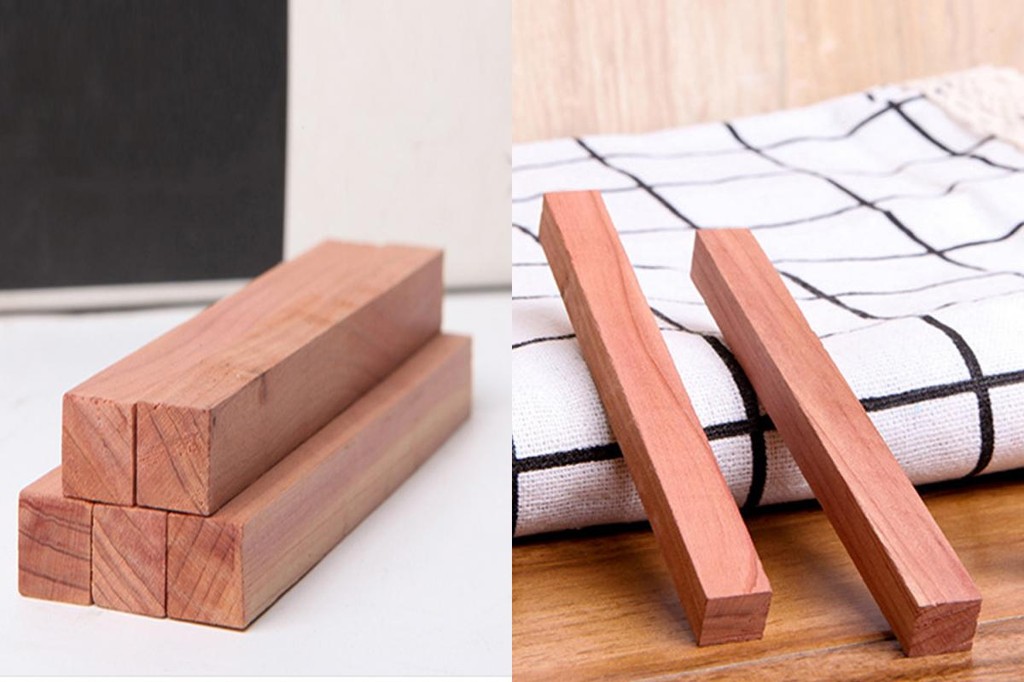 huobianj Fragrant Cedar Strips Closet Cedar Strips 20pcs Natural Cedar ...