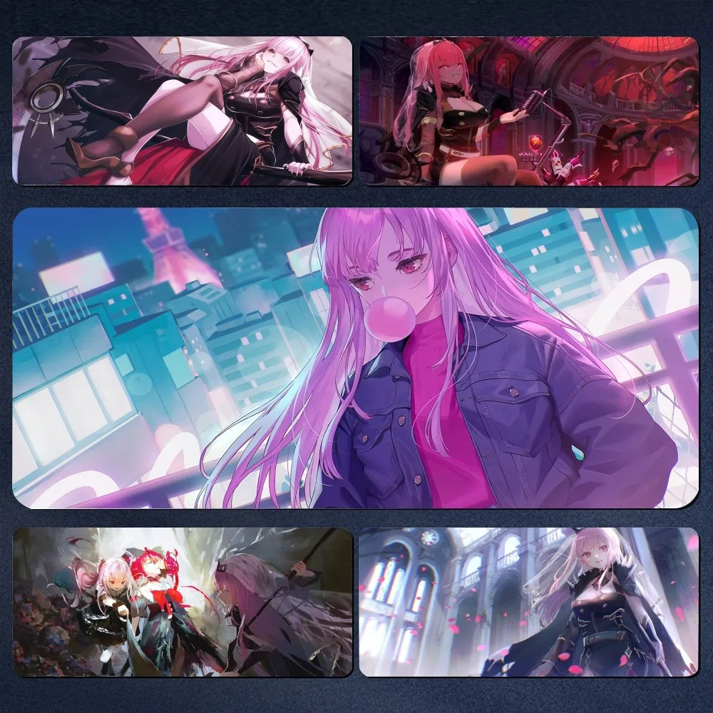 Mori Calliope Hololive Anime Girl Mouse Big Game Mouse Pad LockEdge ...