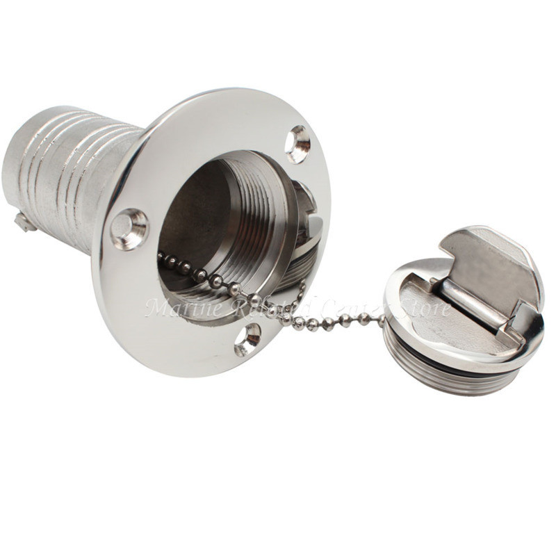 45/90 Degree 38mm (1.5inch) Deck Filler Caps for Marine Boat 316 ...