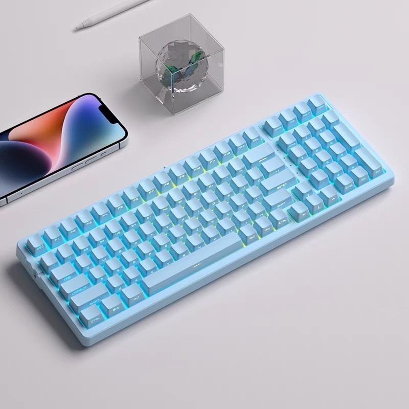 (Lychee Gaming) 2023 New side engraved translucent keycaps OEM height ...