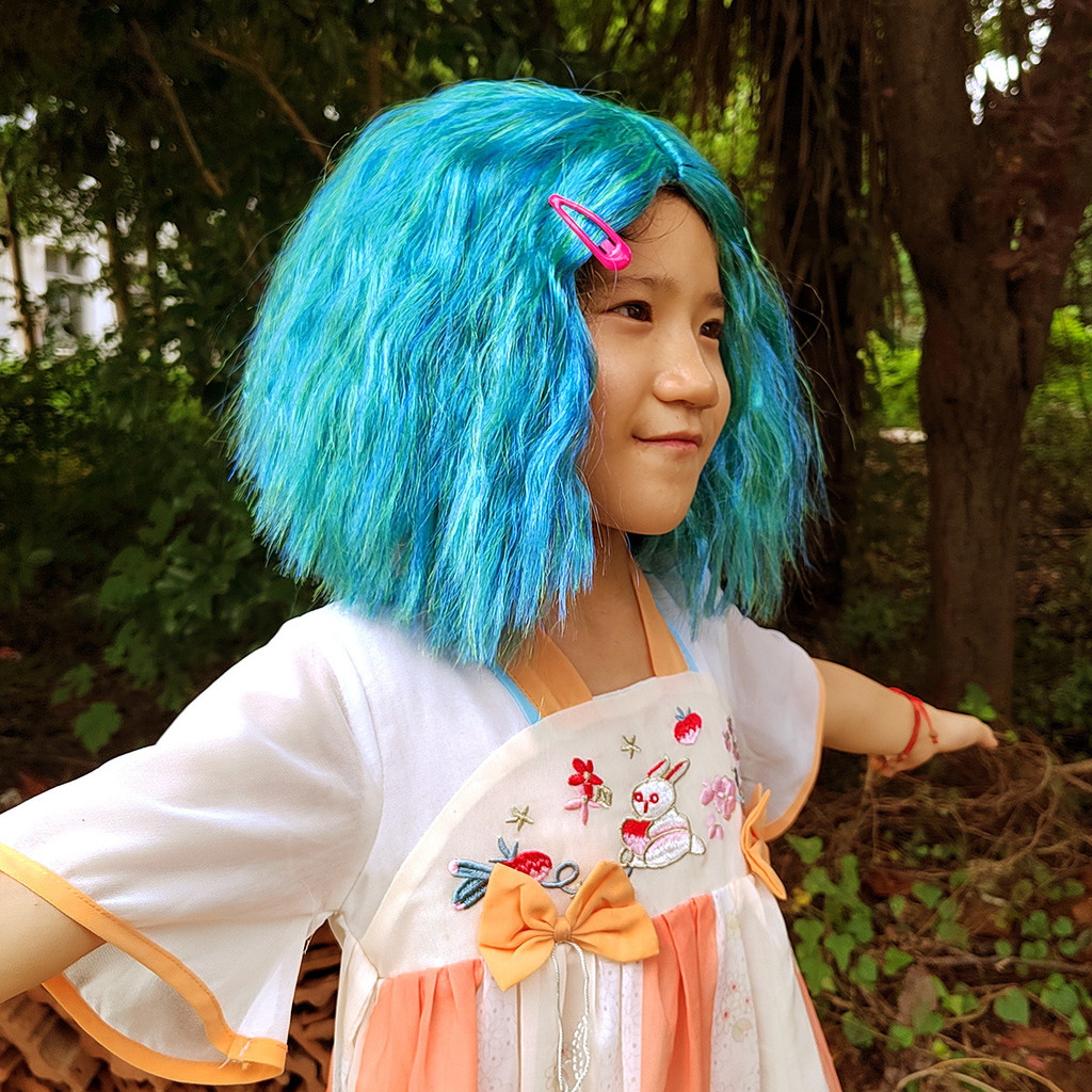 Inside Out 2 Wig for Halloween,Envy/Disgust/Sadness/Joy Women Costume ...