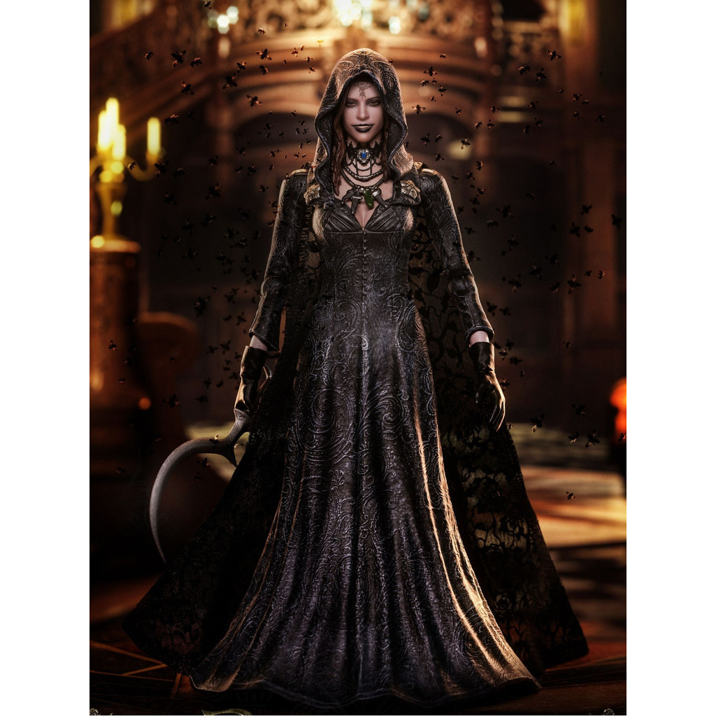 Patriot Studio 1/12 Resident Evil 8 Daughter Moth Lady | Shopee Malaysia