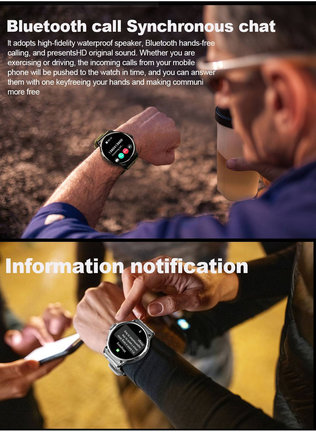 2024 New V69 Smartwatch 1.85 inch Ultra HD Bluetooth Calling GPS ...