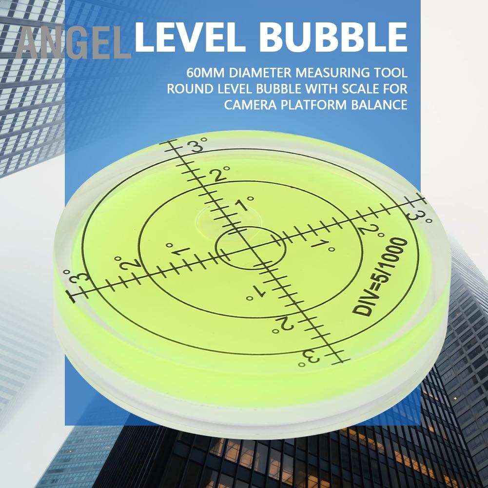 Angel bubble level measurement tool, spherical, diameter 60 mm, with ...