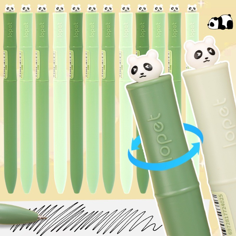 [ Featured ] Panda Twist Pen - Office School Supplies - Black Signature ...