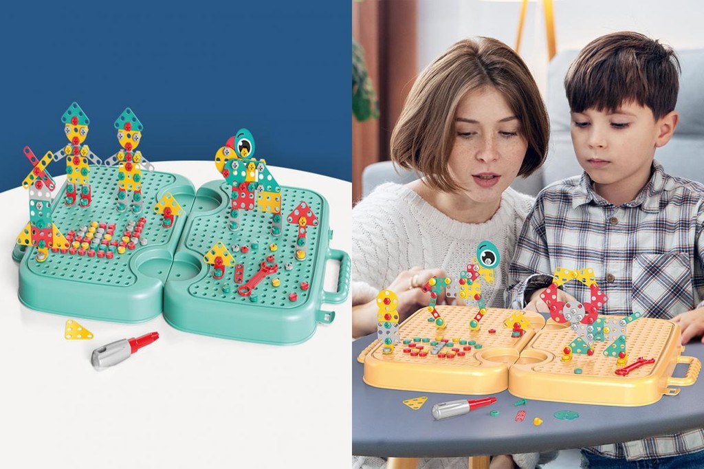 PEN| Montessori Tool Box for Kids Dinosaur-themed for Age 3-12 Years ...