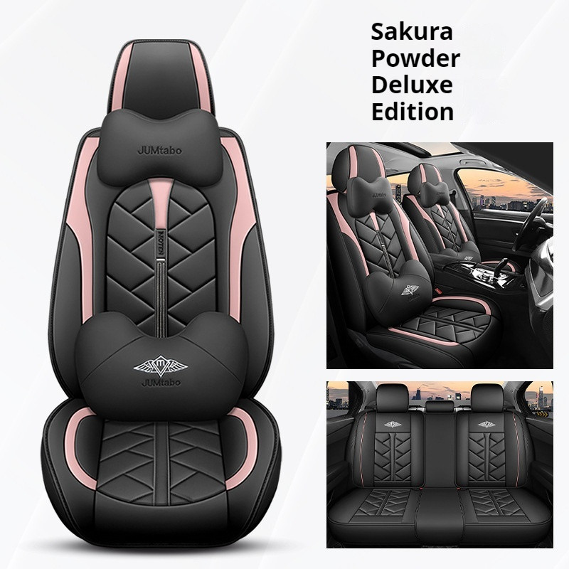 Universal Fit Car Seat Covers PU Leather Full Set Made Available for ...
