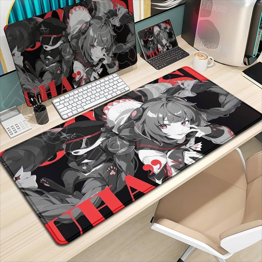 New Role Kawaii ZZZ Yuzuha Mouse Pad Laptop Gaming Anime Girl Keyboard ...