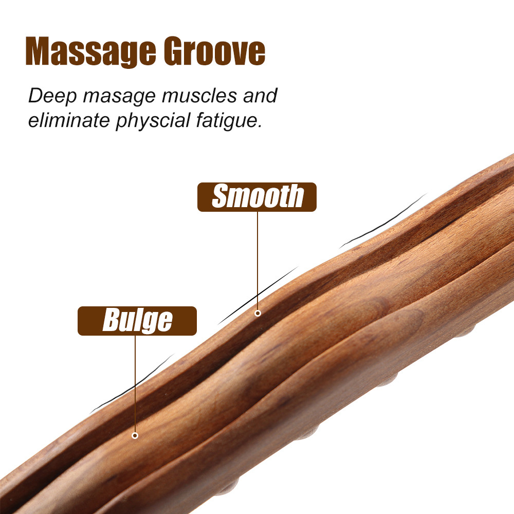 59 Beads Universal Back Massage Tendons Plastic Scraping Stick Point ...