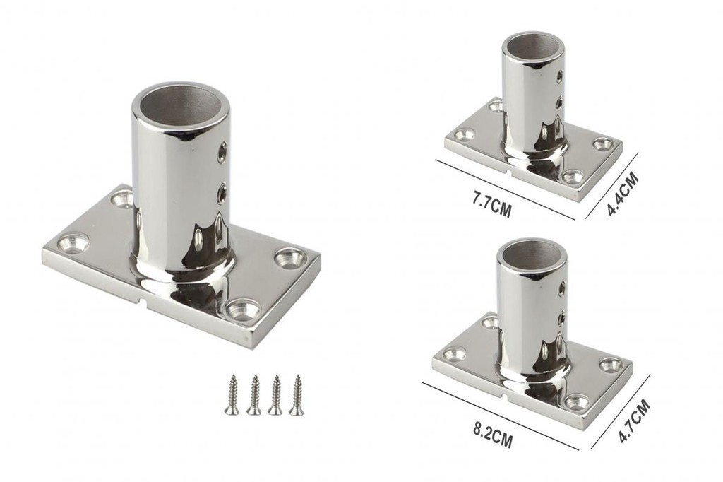 thatsakes Yacht Rail Bracket Rust-resistant Yacht Rail Bracket ...