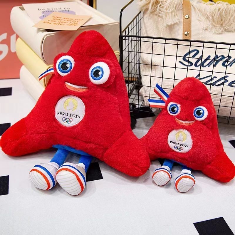 The Olympic Paris 2024 Olympic Games Friggi mascot of luxurious Doll ...