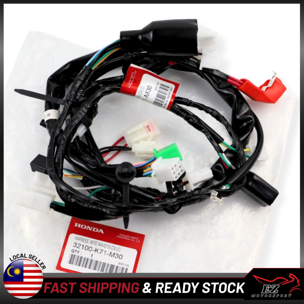 HONDA CX110 WAVE110 CX WAVE CX 110 WAVE ALPHA 110 (V2) Wire Wyre ...