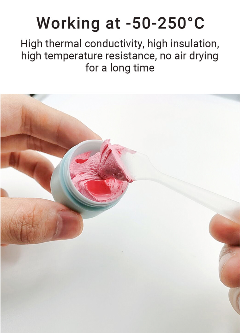 JEYI 10W/mk thermal paste 10g silicon thermal grease for cooling heat ...