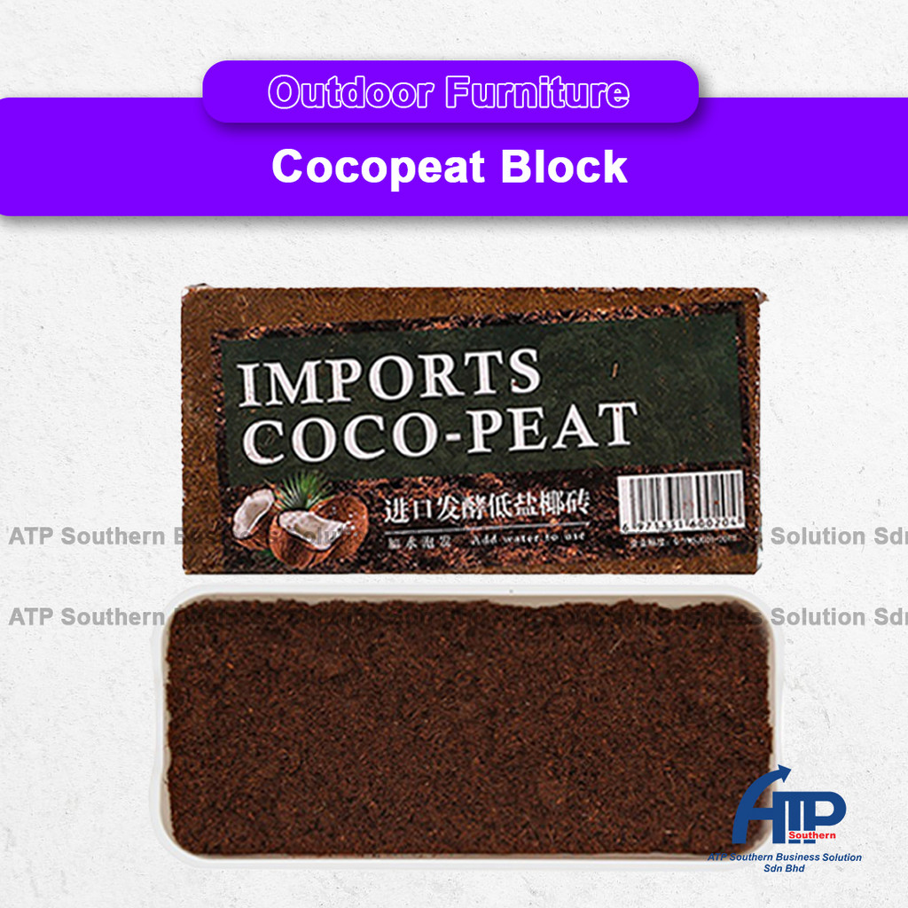 Cocopeat High Quality Coconut Fiber Block Coconut Husk Chip Block ...
