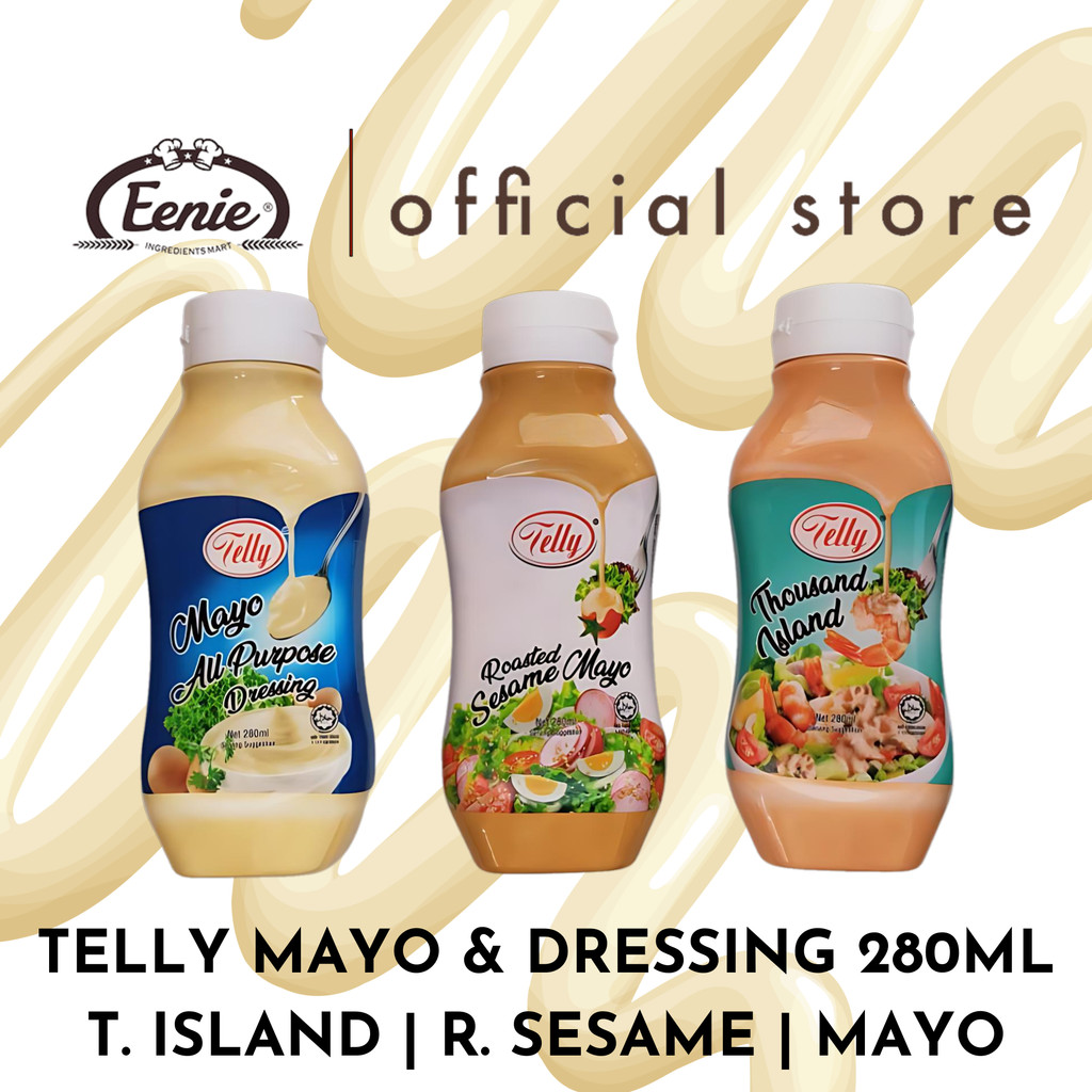 TELLY MAYO & DRESSING | SOS SALAD | MAYO | ROASTED SESAME MAYO ...