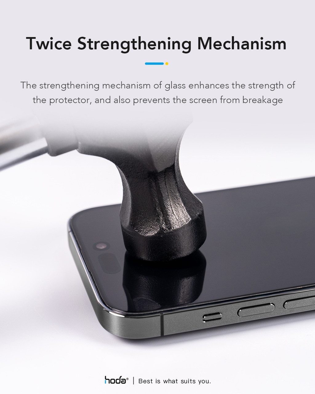 Hoda (Clear) 0.33mm Full Coverage Screen Protector - With Dust-Free ...