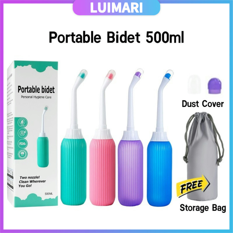 500ML Portable Bidet Spray Set Travel Hand Held Personal Cleaner Hygiene Bottle Washing Pregnant ...