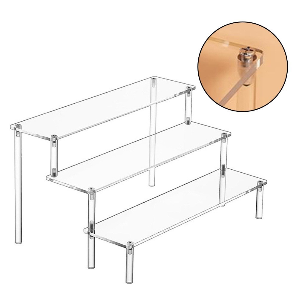 {Mulstore} 1-4 Layers Acrylic Display Stand Perfume Figurine ...