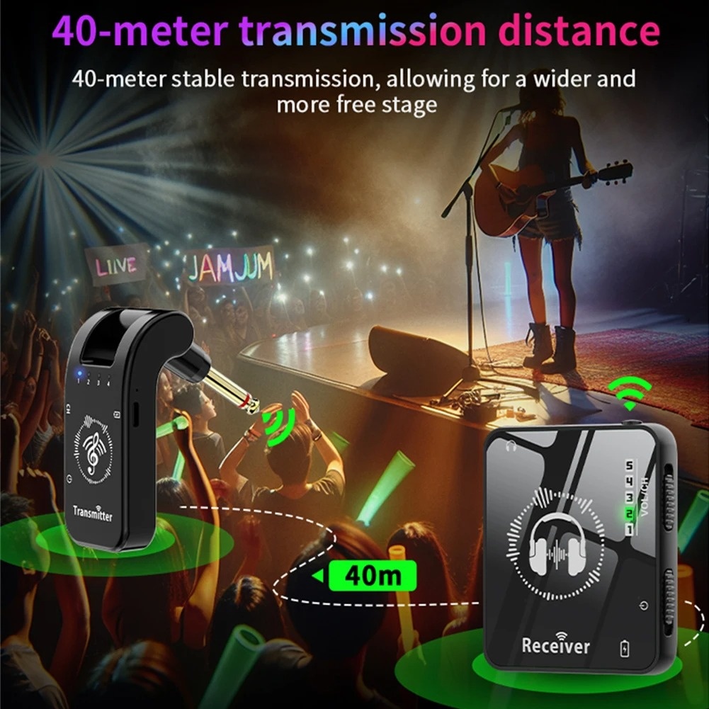 Wireless in-Ear Monitor System 2.4G Wireless IEM System Stage Monitor ...
