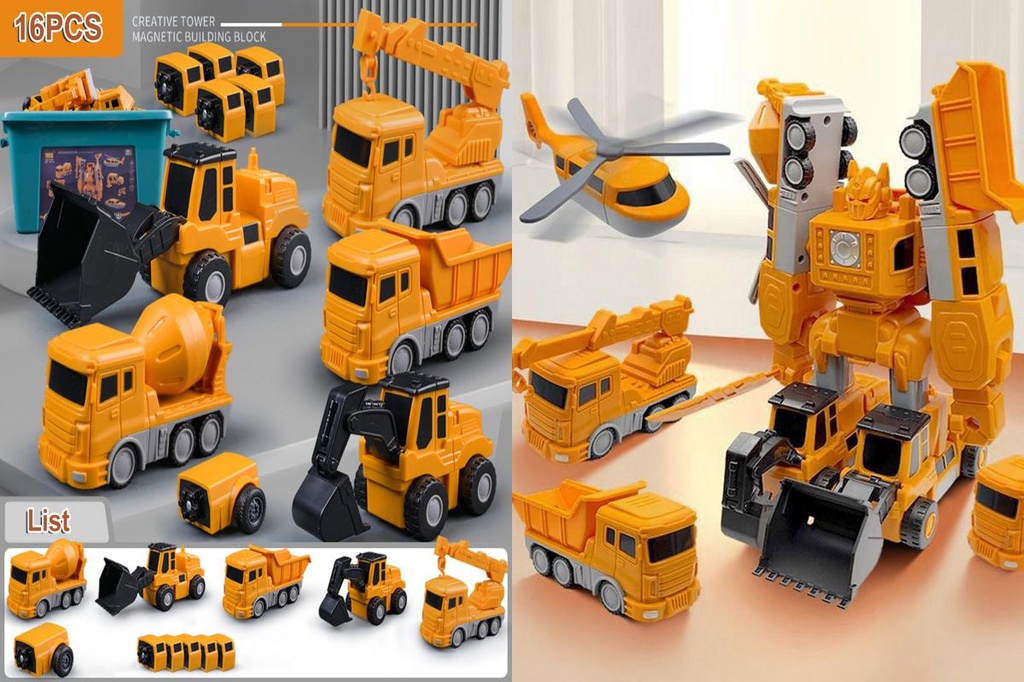 Transforming Robot Toy Modular Transformation Car Set Transforming ...