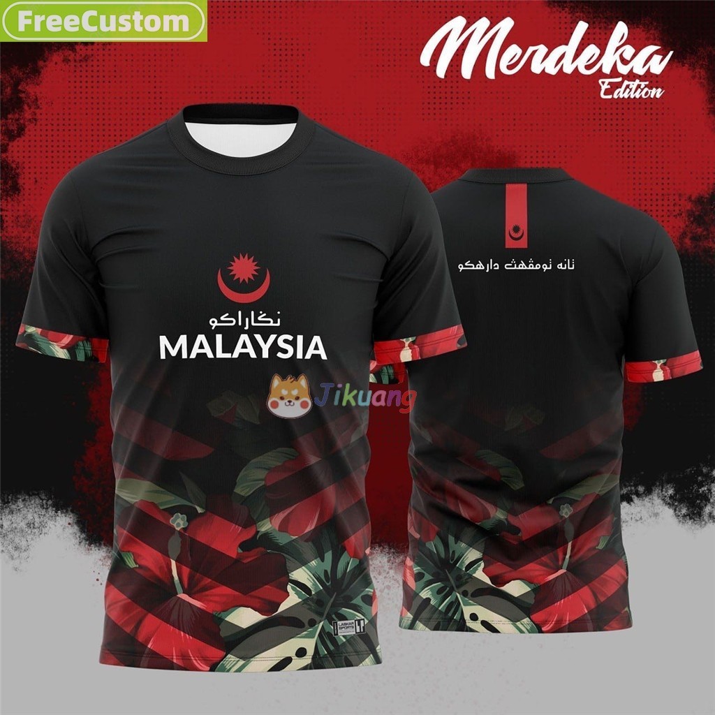 MUSLIM 2025 MERDEKA CLOTHES 68 YEARS OF JERSEY ETHNIC NFL T-SHIRT 2025 ...