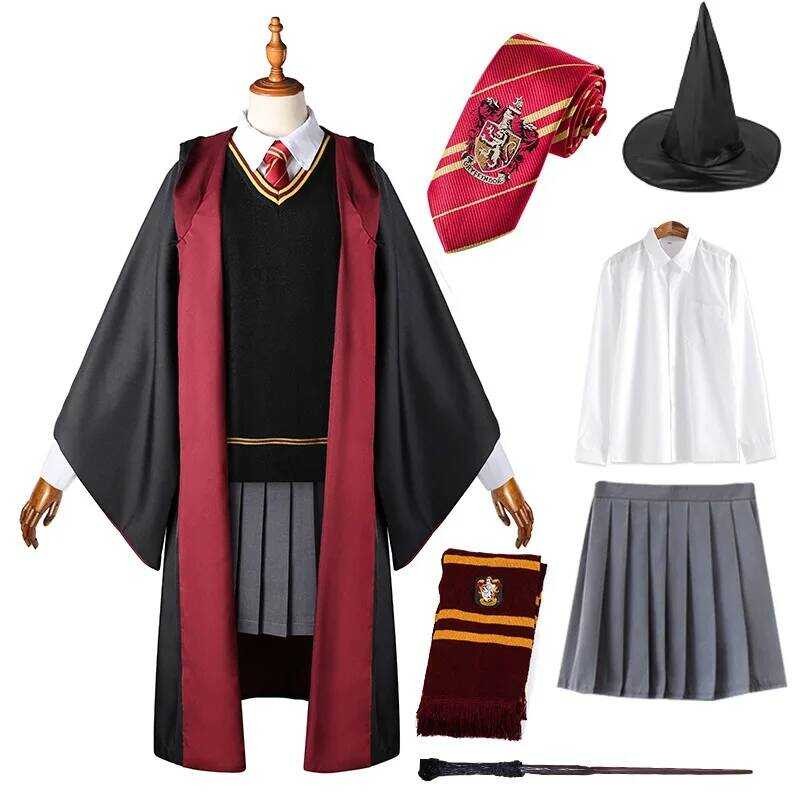 Adult Children Aaaaa Halloween Costume Hermione Granger Slytherin Cloak ...