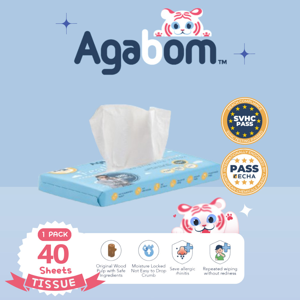 Agabom Feather Soft Moisturising Tissue Packs (1 x 40's) | KKSK ...