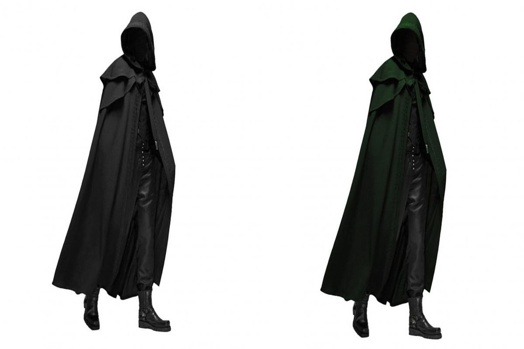 【GR】 Comic Convention Outfit Cosplay Tail Coat Unisex Halloween Cosplay ...