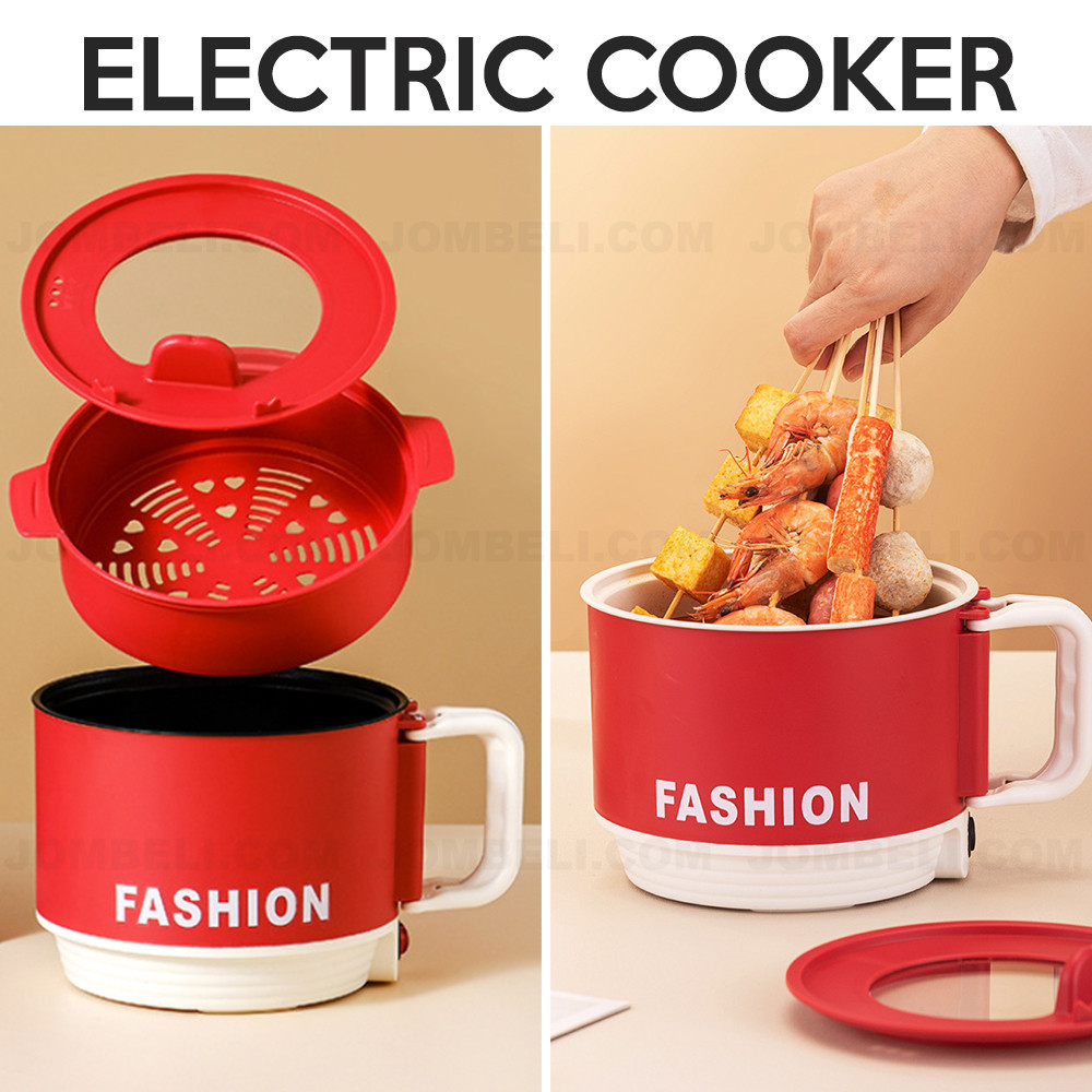 Electric Maggie Steamboat Hot Pot Cooker Power Heating Wok | Shopee ...