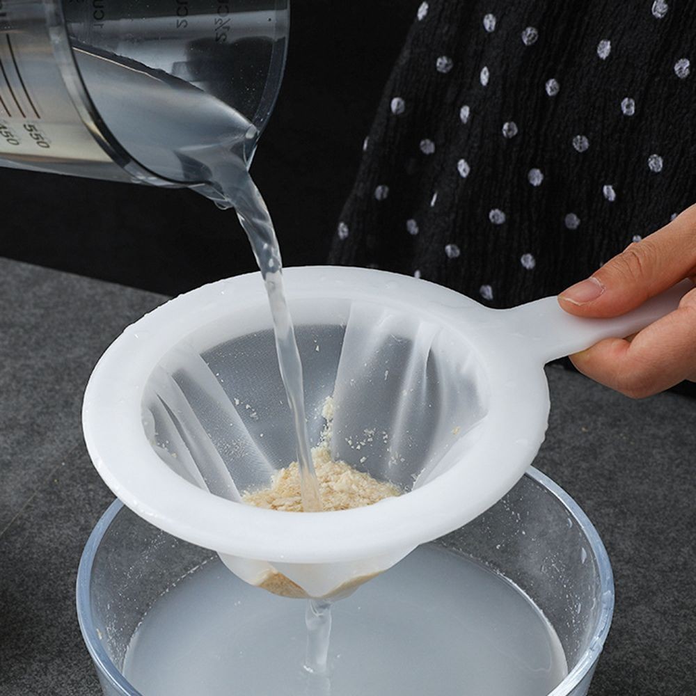 80 Mesh Soybean Milk Filter Screen Handmade Portable Food Strainer Soy ...