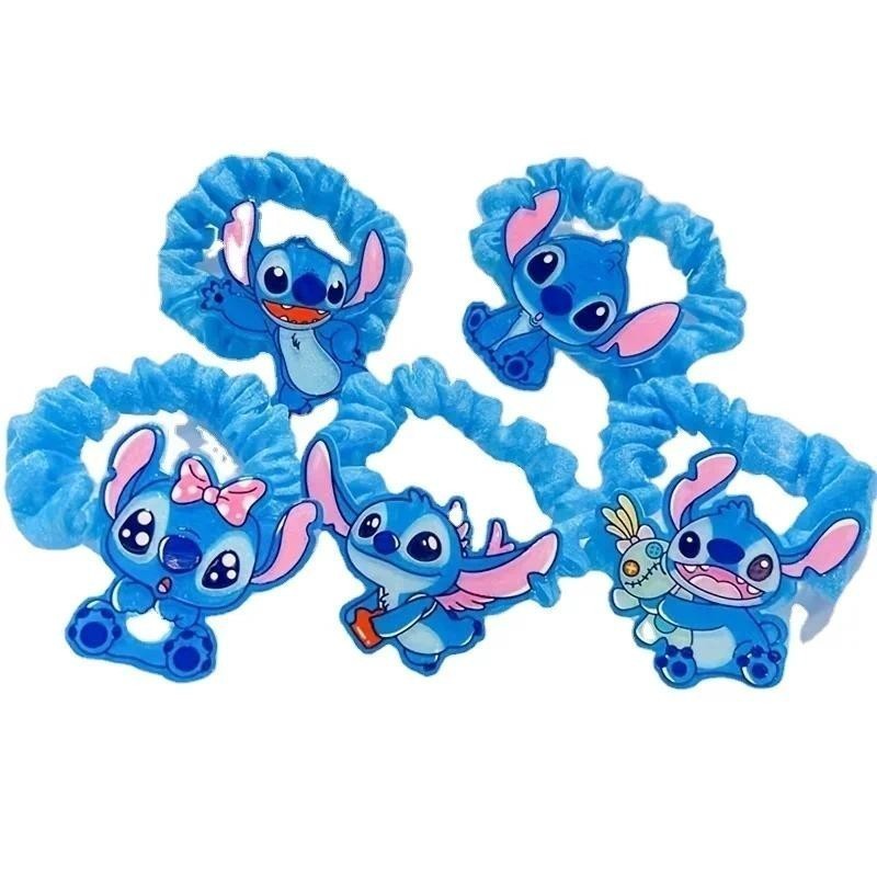 Cartoon Acrylic Lilo and Stitch Hair Rope for Women Kawaii Stitch ...