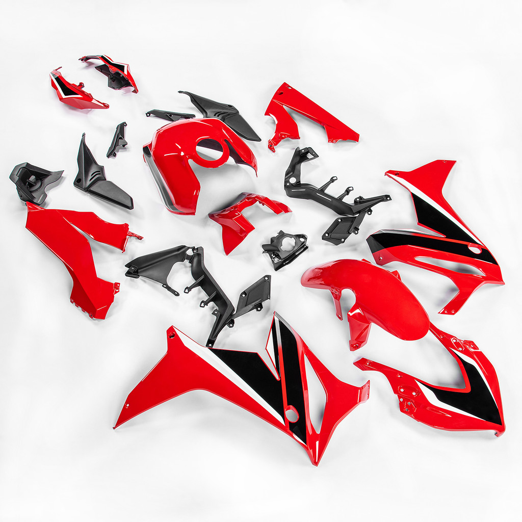 20 PCS CBR650R Fairings Motorcycle Injection Panel Bodywork Frame ...