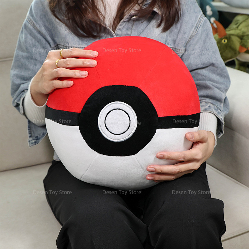 Pokemon Plush Big Size PokeBall Cushion Ultra Ball Master Ball Great ...
