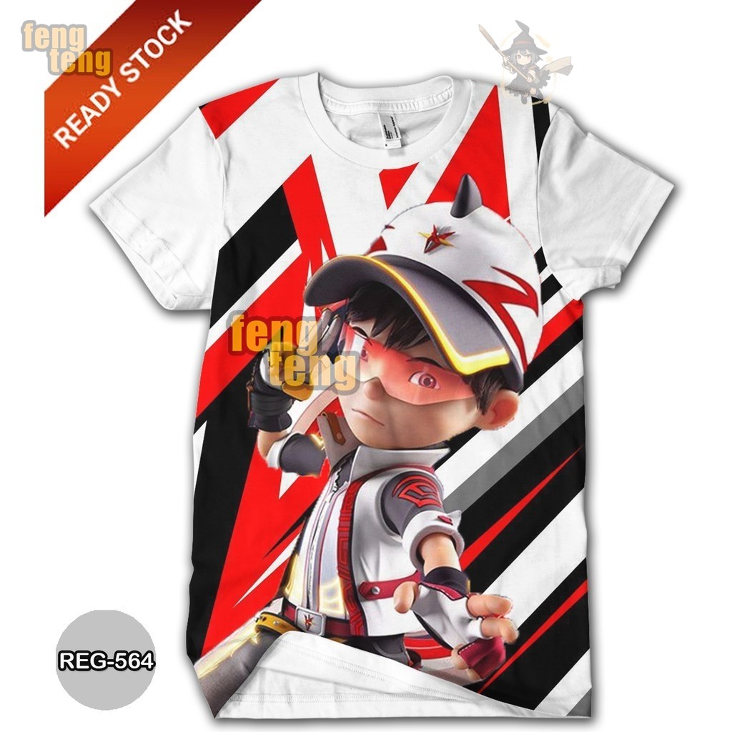 【In Stock】2024 New Baju Boboiboy Supra 3D Clothes Boboiboy Children ...