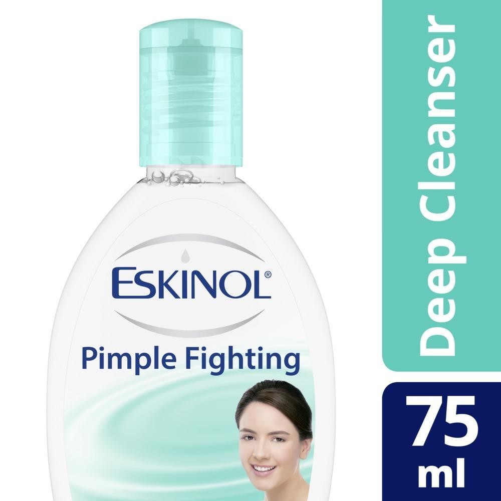 Eskinol Deep Cleanser Pimple Fighting 75ML | Shopee Malaysia