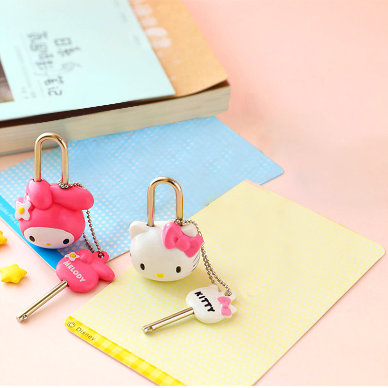 Sanrio Hello Kitty 3D Padlocks Mini Lock Cartoon Cute Multifunctional ...