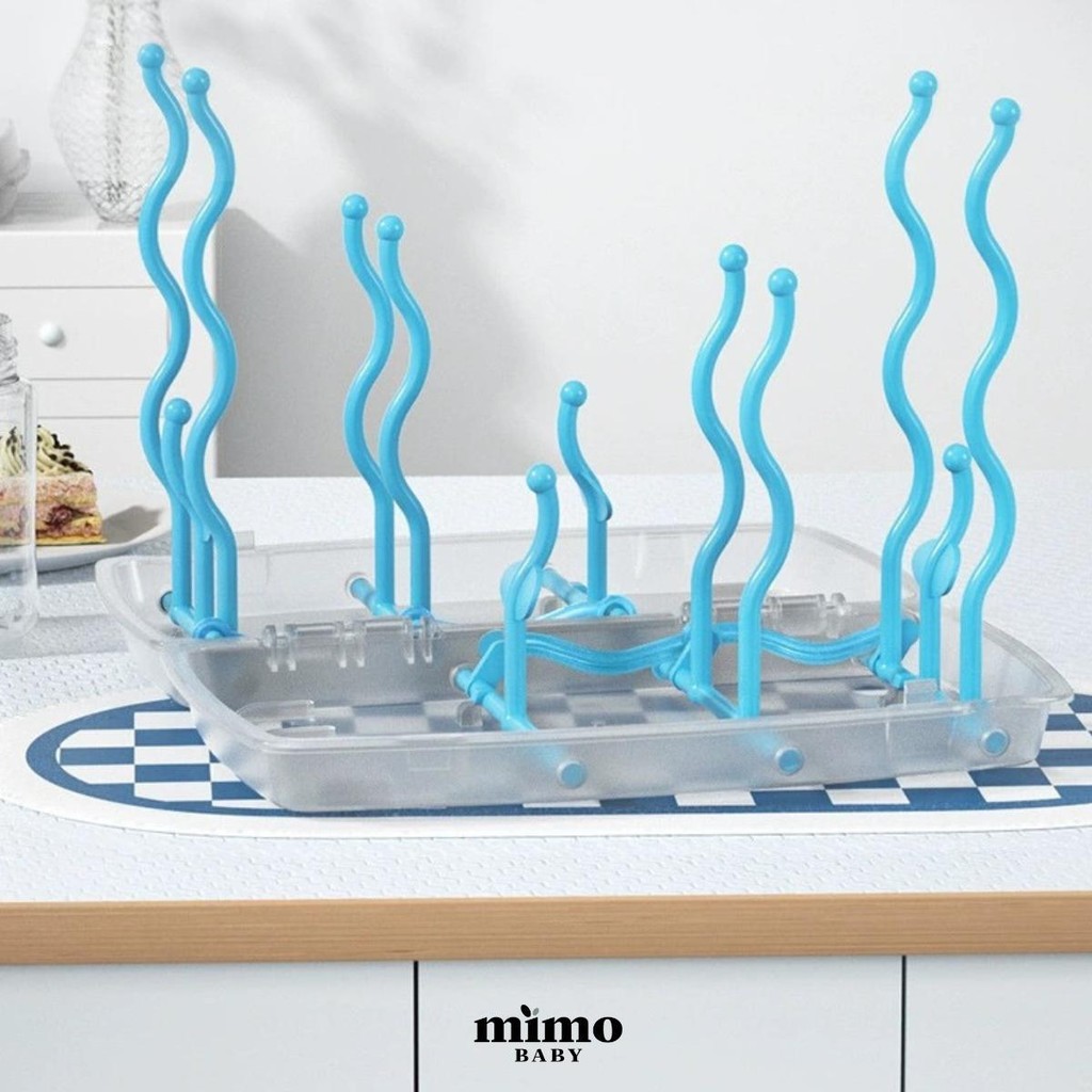 Mimo Baby Travel Milk Bottle Dripping Tray in the Box | Natural Air Dry ...