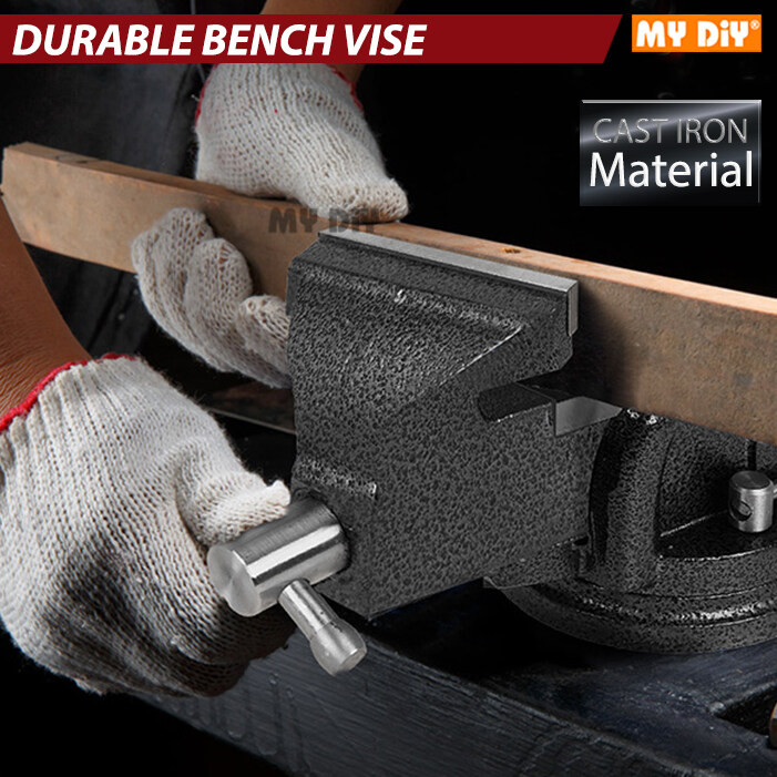DIY Online4u - 3" 75MM OR 4" 100MM HEAVY DUTY SWIVEL BASE BENCH VISE ...