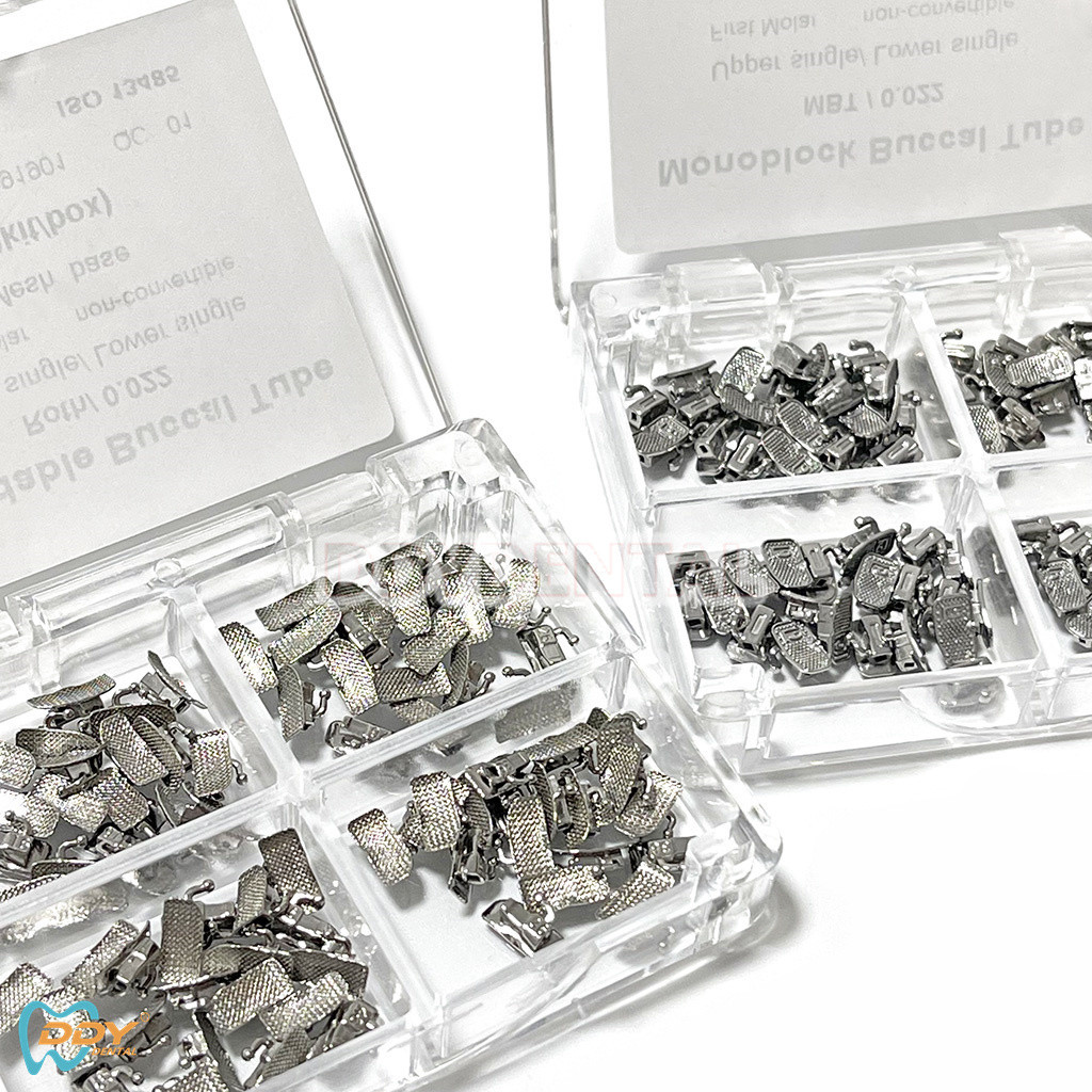 Buccal Tube 022 1st Monoblock/Mesh Dental orthodontic Molar Bonding Non ...