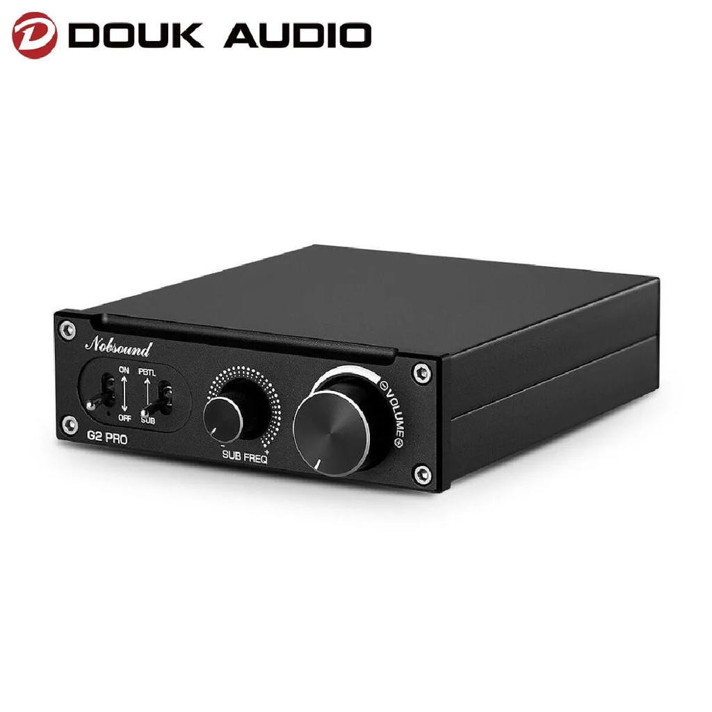 Douk Audio Hi-Fi G2 Subwoofer / Full-Frequency Mono Channel Mini Bass ...