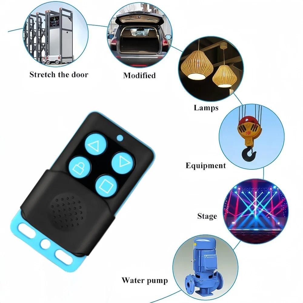 300-868Mhz RF Duplicator Remote Control Auto Copy Remote Control Fixed ...