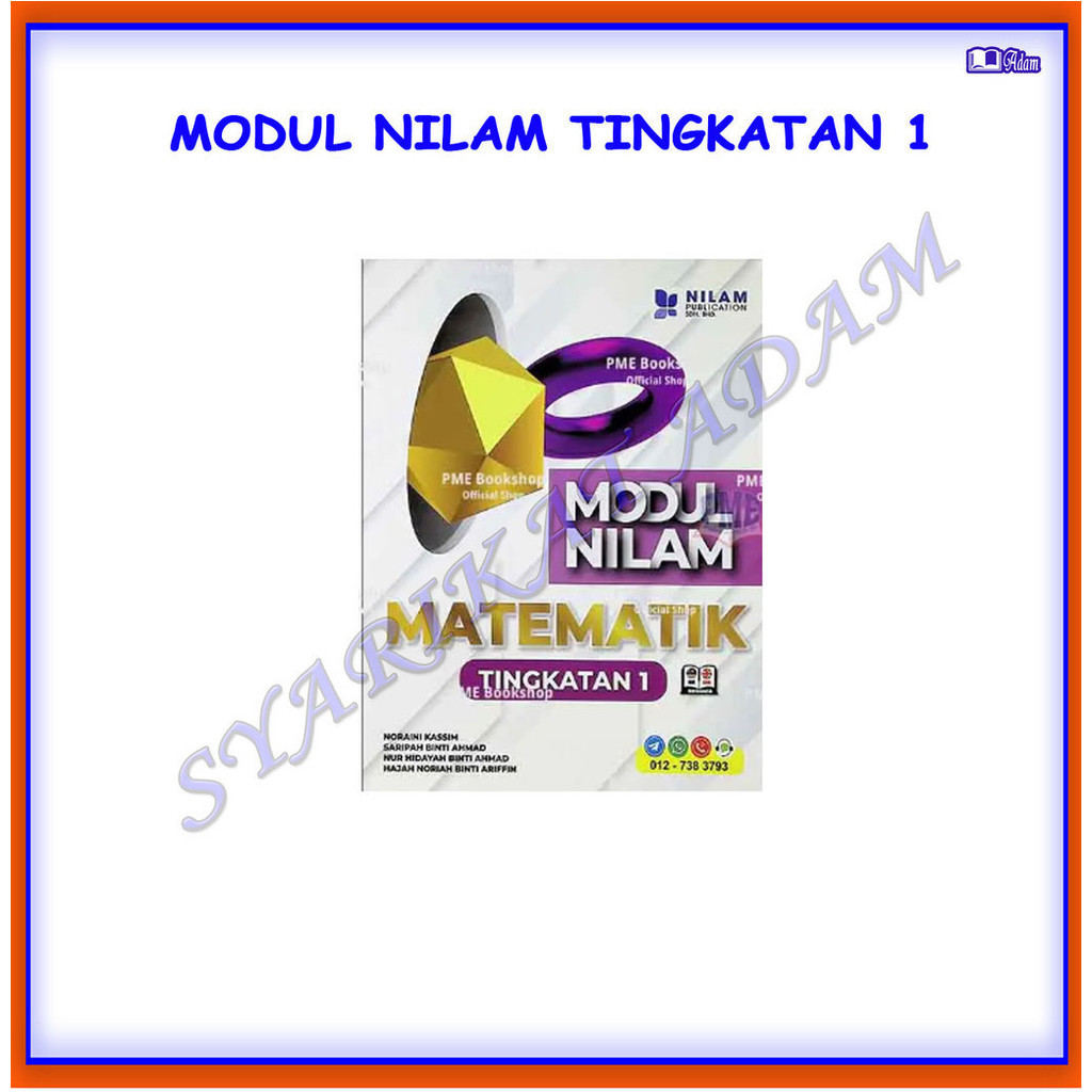 [ADM] BUKU LATIHAN: MODUL NILAM PUBLICATION TINGKATAN 1 | Shopee Malaysia