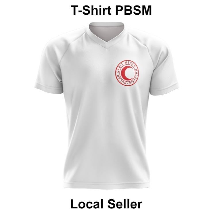 New Design Baju PBSM White - Persatuan Bulan Sabit Merah Malaysia ...