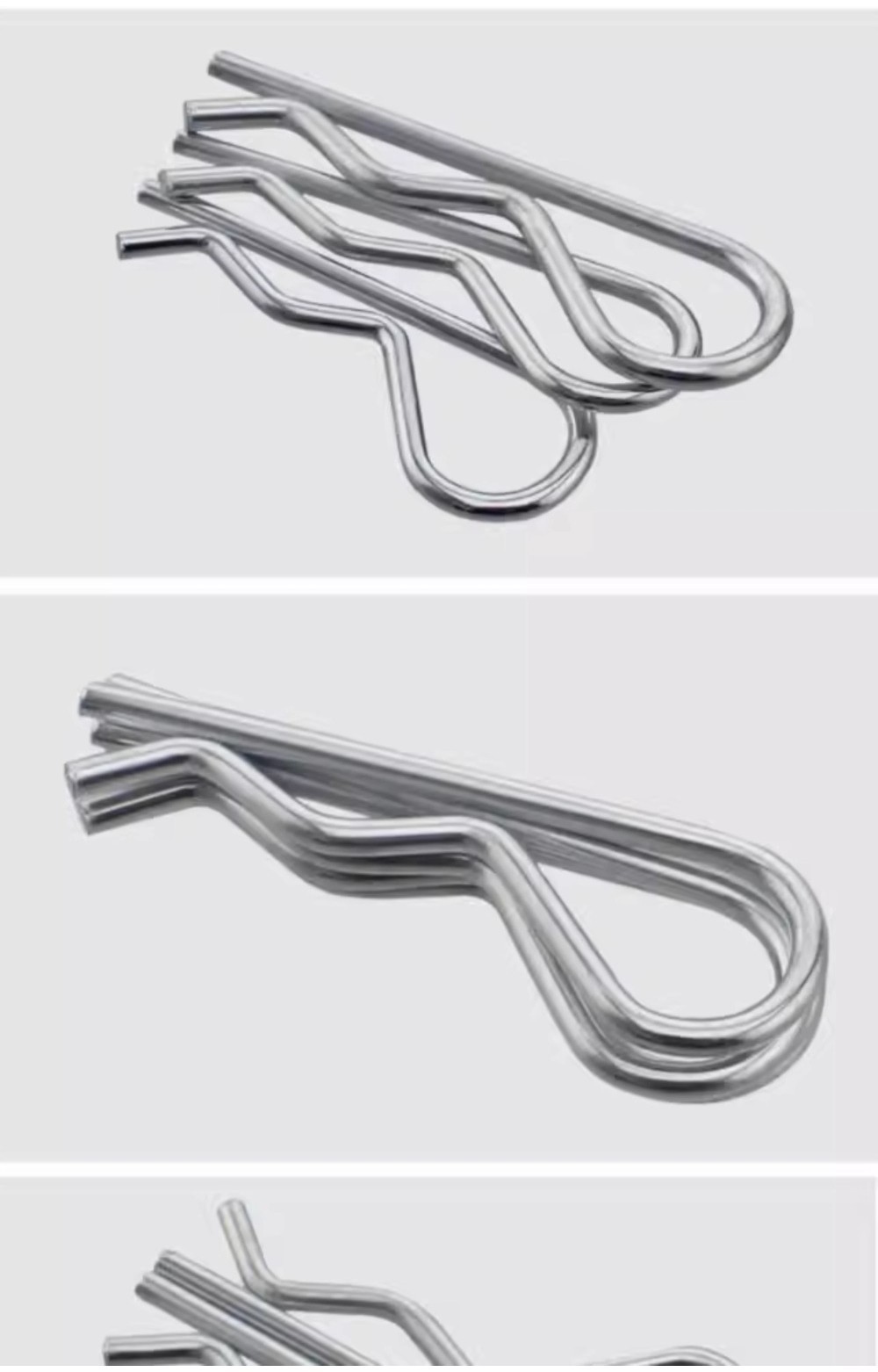 SUS304 Cotter Pins Spring Connectors Galvanized R Type Split Pin ...