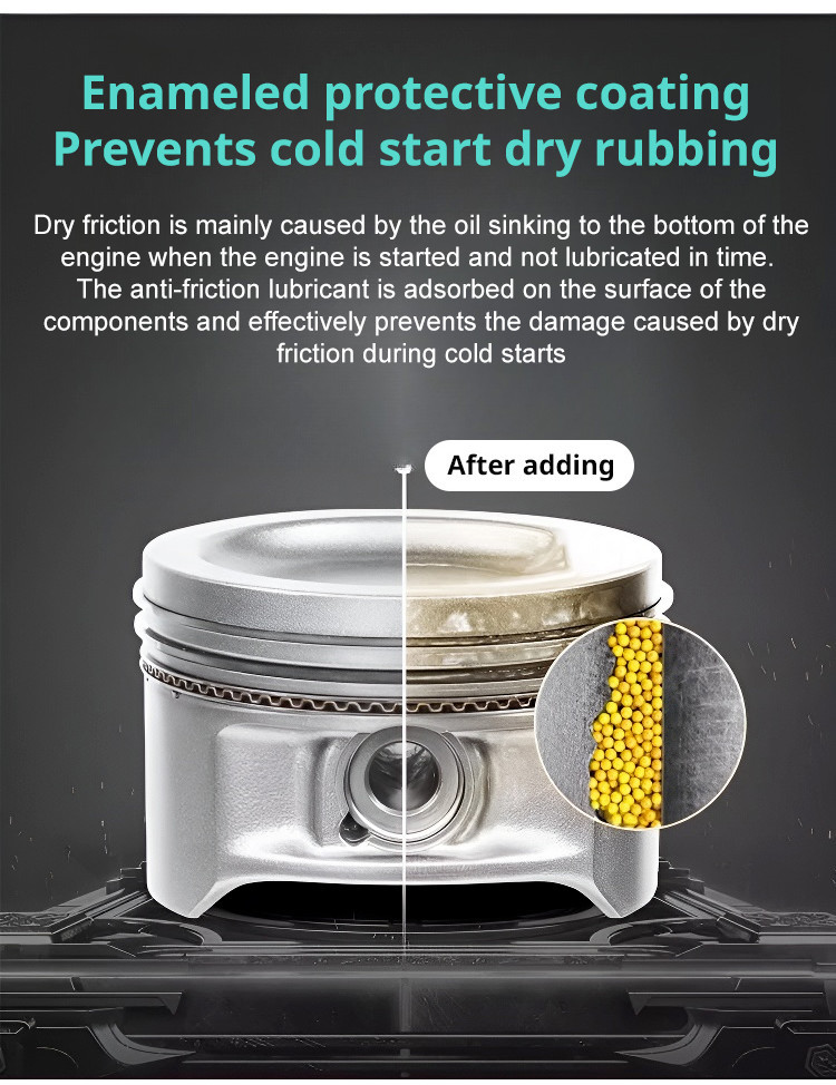 [Noise Reduction/Reduce Fuel Consumption]High-Efficiency Engine Anti ...