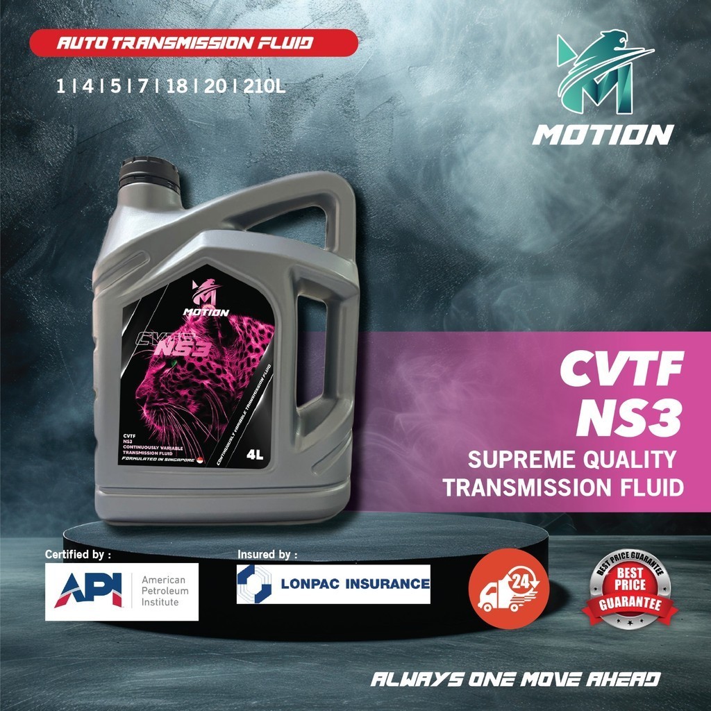MOTION CVTF NS3 4L FULLY SYNTHETIC CONTINUOUSLY VARIABLE TRANSMISSION ...