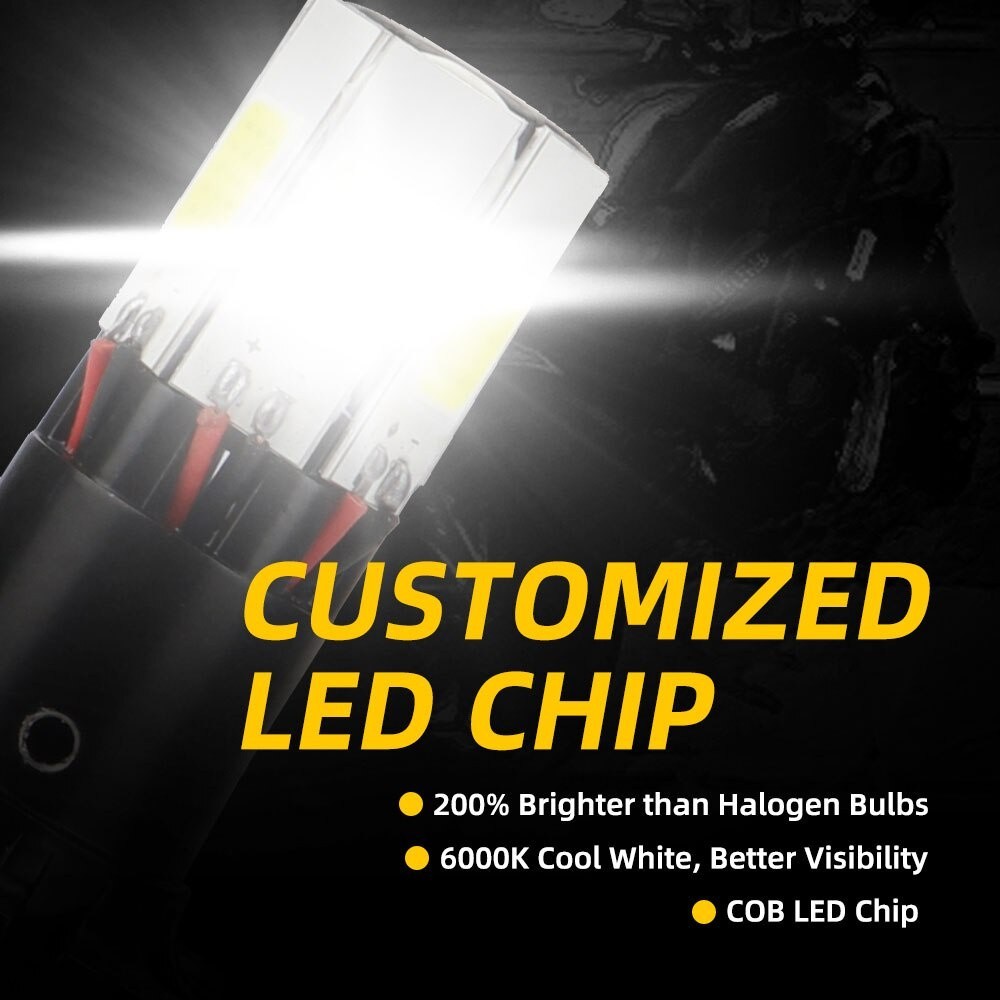 1pcs motorcycle headlight fog light T19 P15D H4 BA20D Side light Design ...