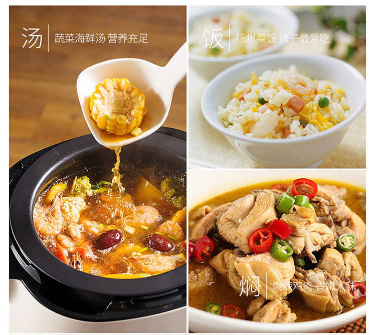 【1212特惠/限购3台】Germany Multi-Functional Electromagnetic Automatic Cooker ...