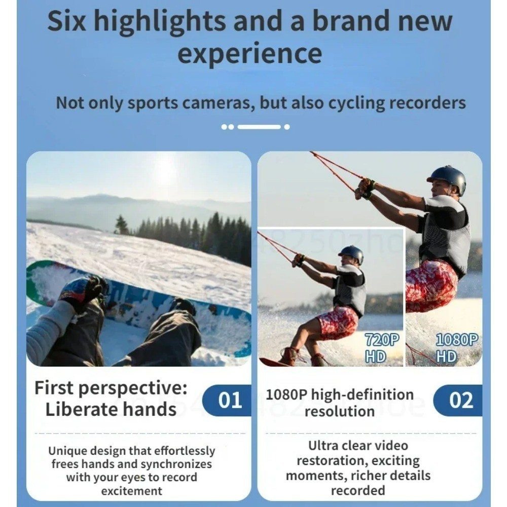 1080P Full HD Action Anti Shake Mini Camera Wifi DV Sports Cam Bicycle ...