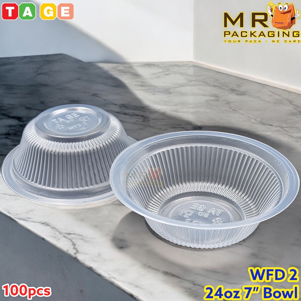 7" Extra Big Bowl [ 50pcs / 100pcs ] BENXON B85 TAGE WFD 2 Disposable ...
